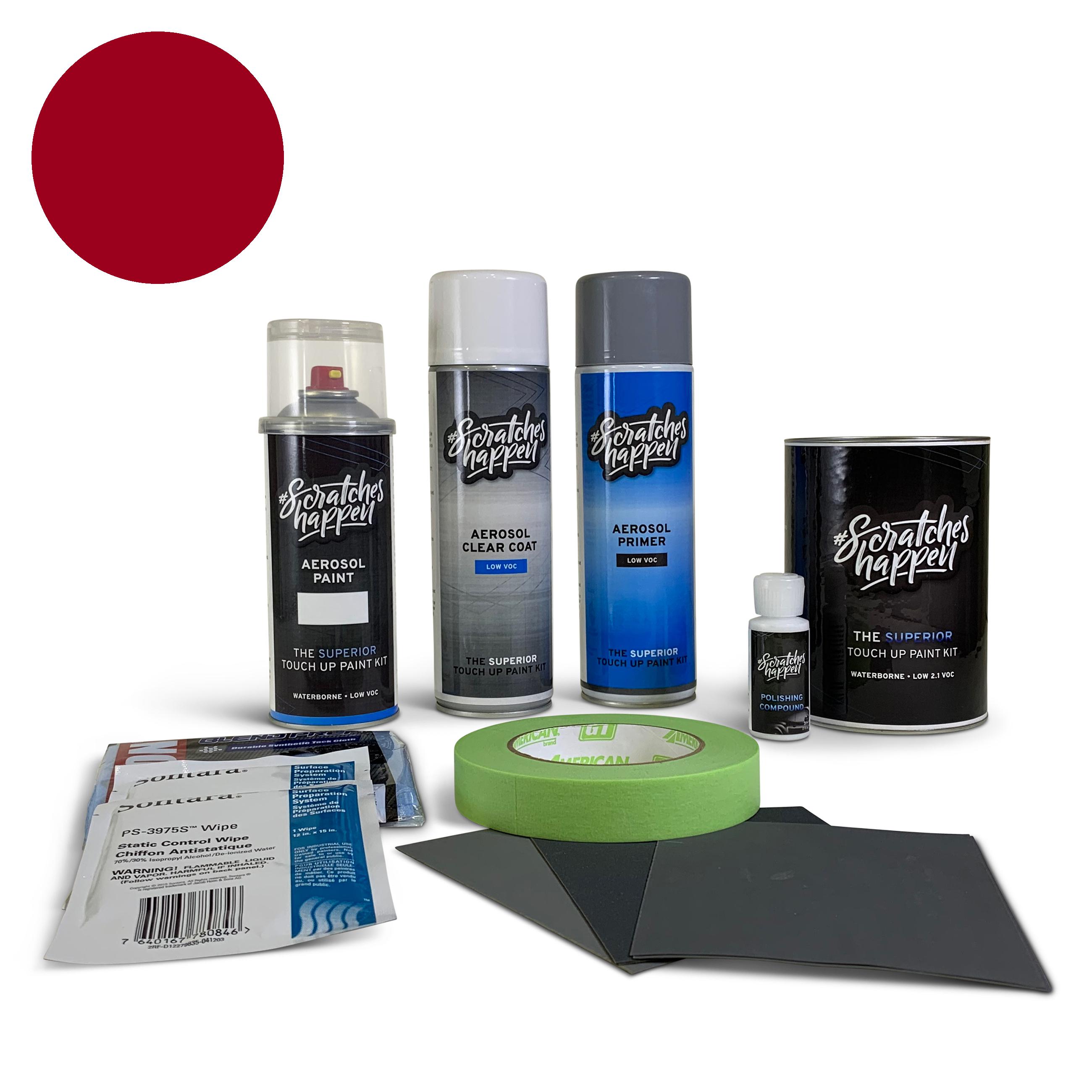 Exact-Match Touch Up Paint Kit - General Motors Glory Red (WA434B/GPJ ...