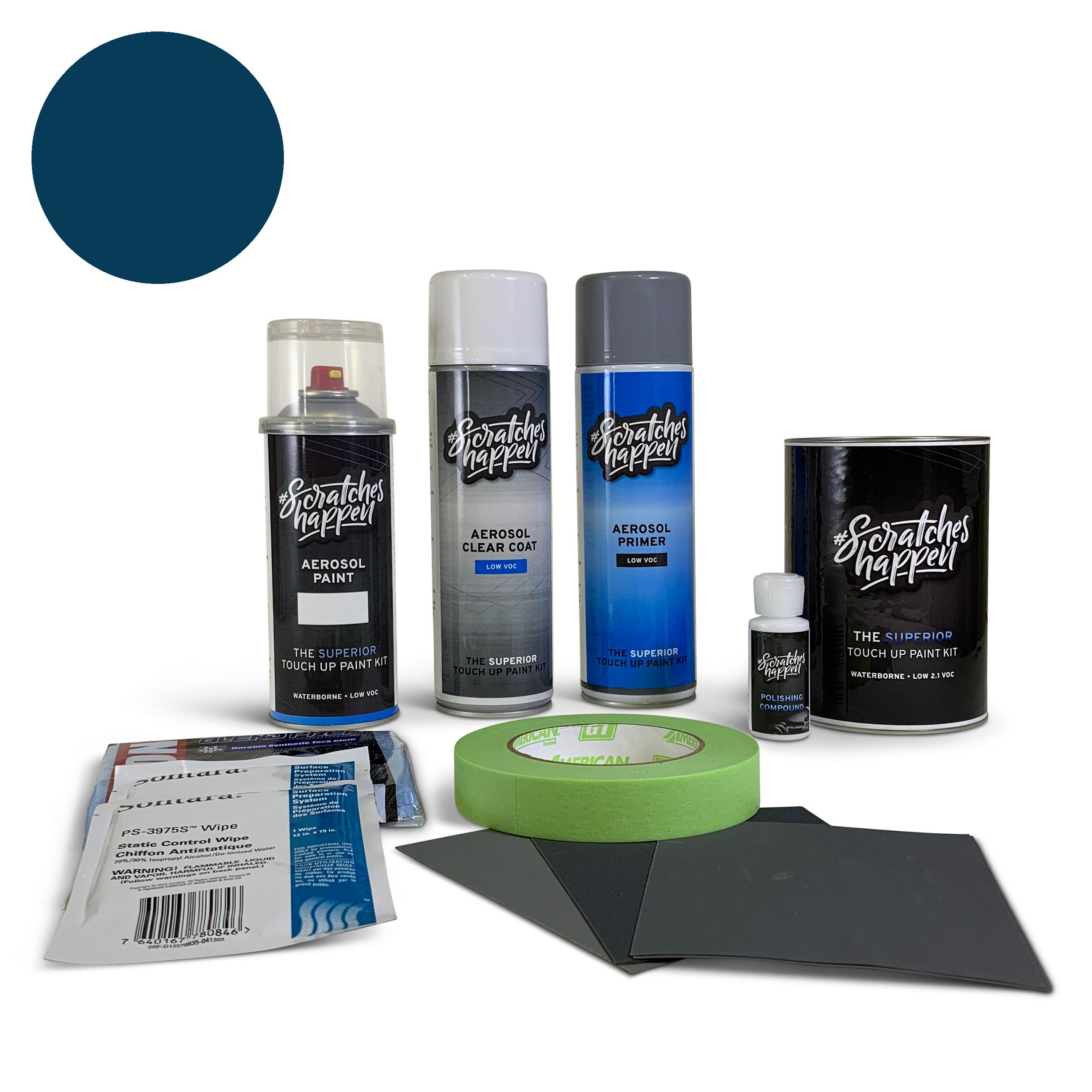 Exact Match Touch Up Paint Kit General Motors Some Kinda Blue WA619D